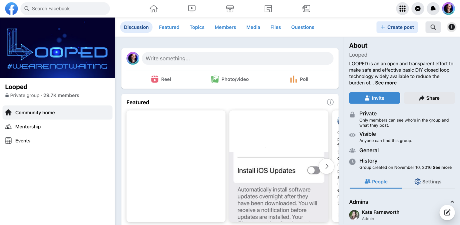 Onboarding for Tidepool Loop – mattlumpkin